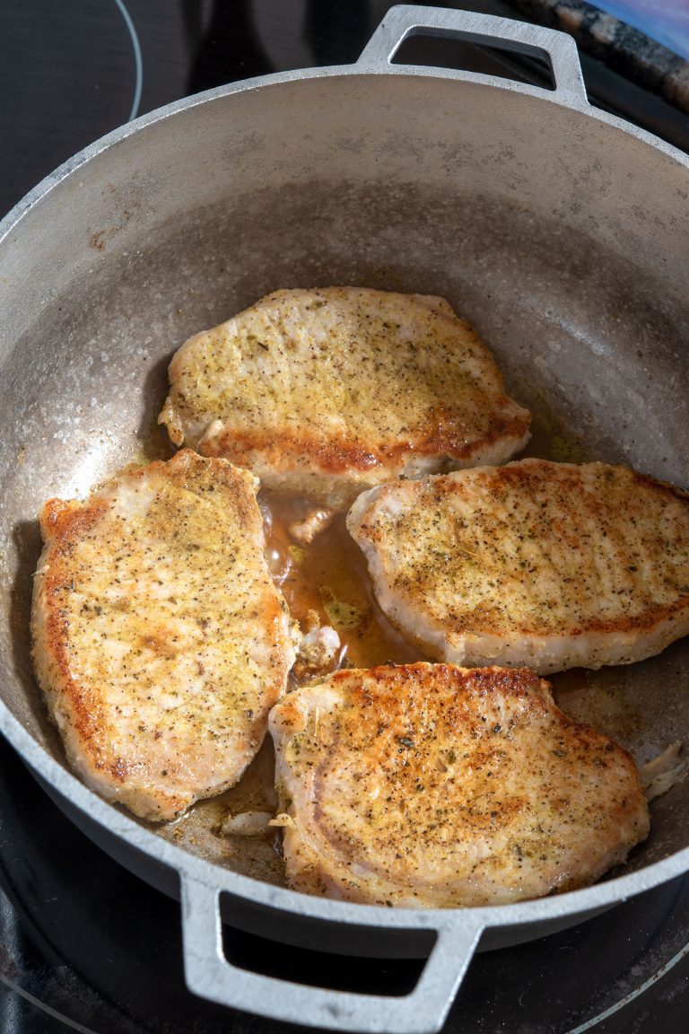Chuletas Guisadas (Easy Puerto Rican Stewed Pork Chops)