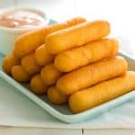 Sorullitos de Maiz (Puerto Rican cornmeal fritters) | Kitchen Gidget