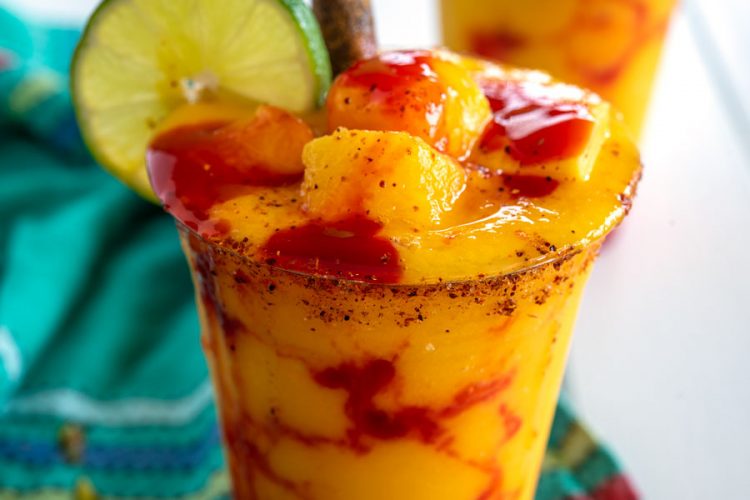 Mangonada (Mexican Mango Smoothie) | Kitchen Gidget