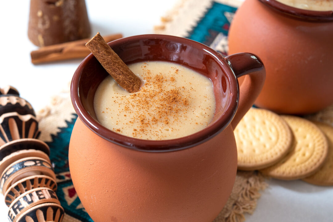 Atole (easy atole de elote!) | Kitchen Gidget
