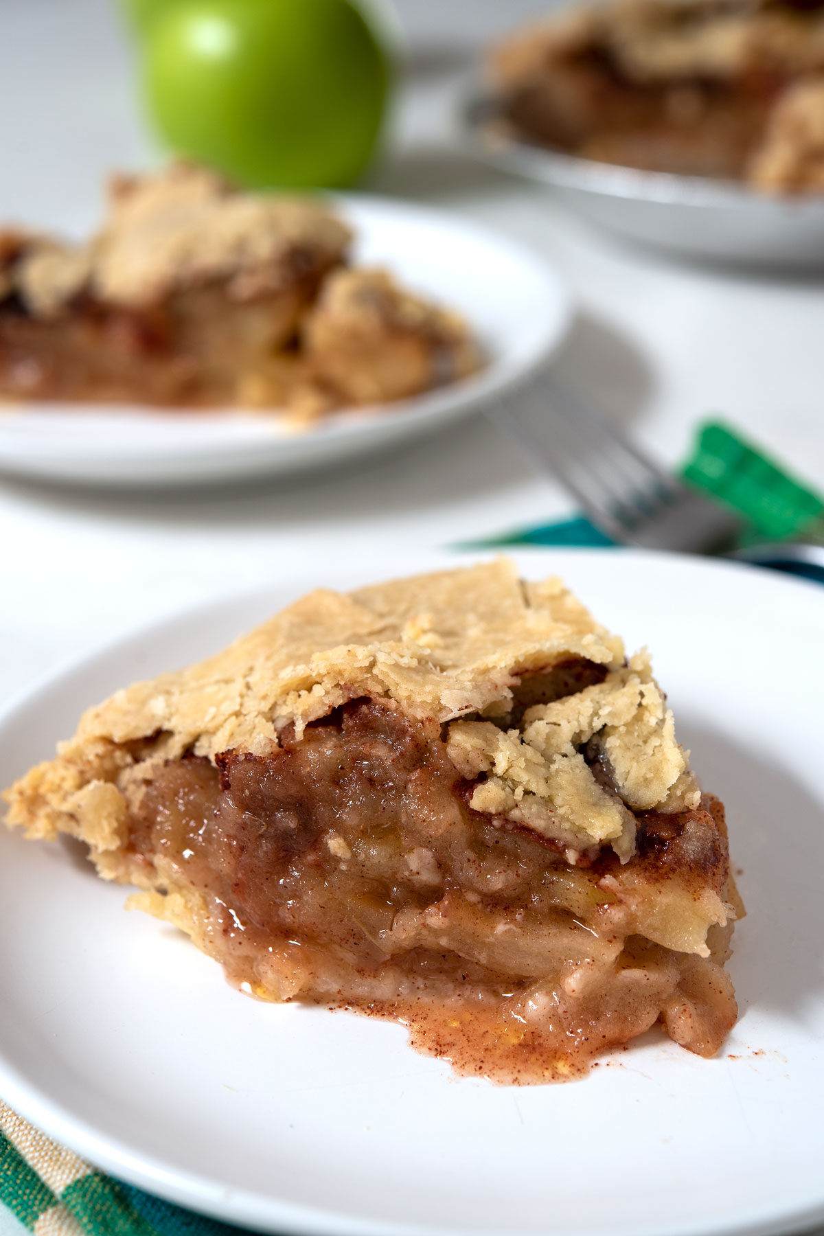 Apple Pie with Oil Pie Crust | Kitchen Gidget