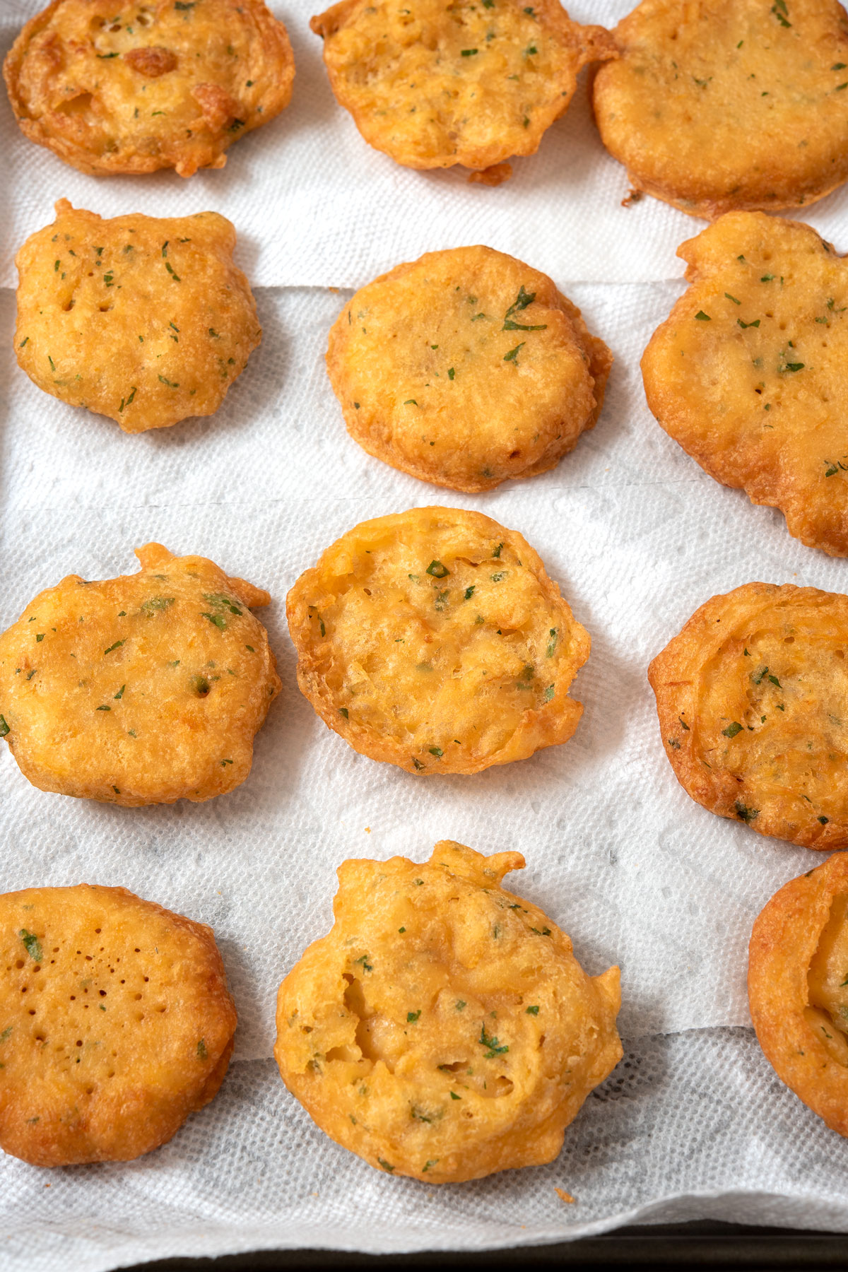 Bacalaitos (codfish fritters) | Kitchen Gidget