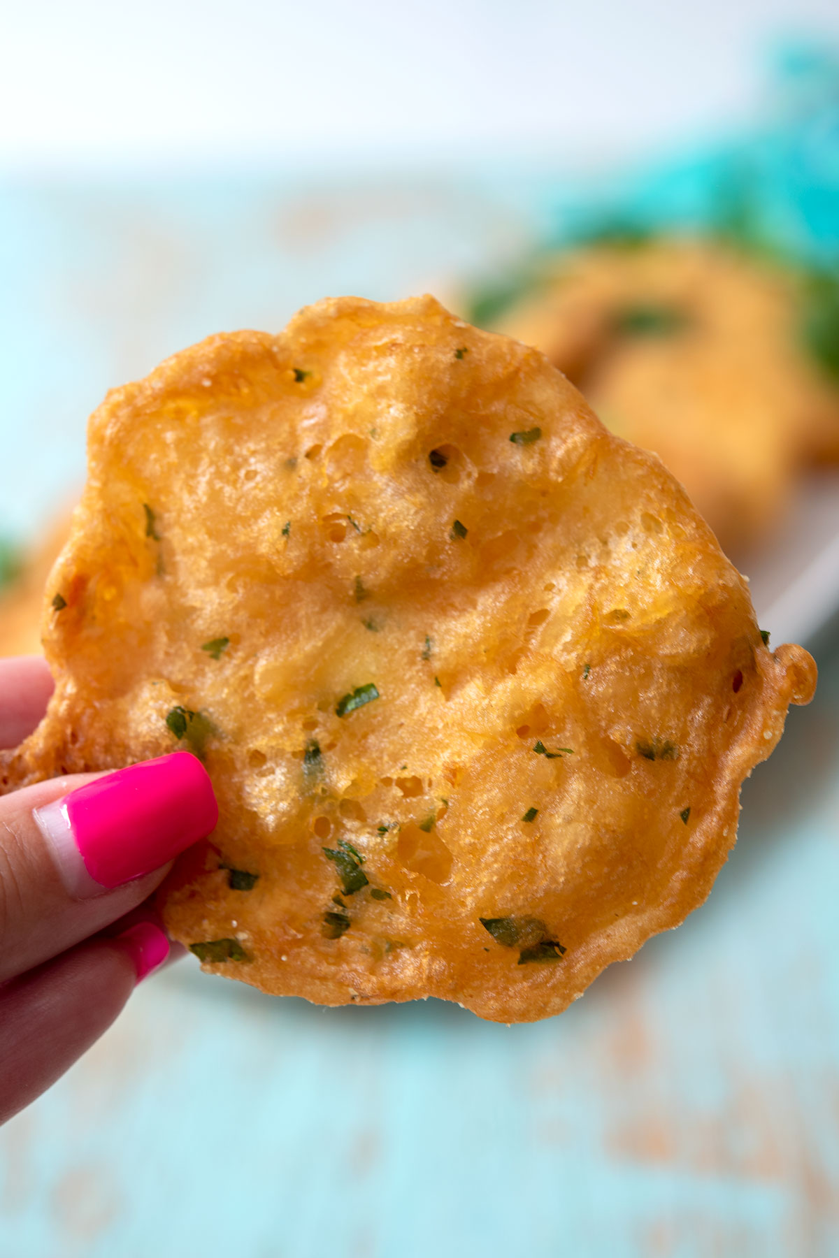 Bacalaitos (codfish fritters) | Kitchen Gidget